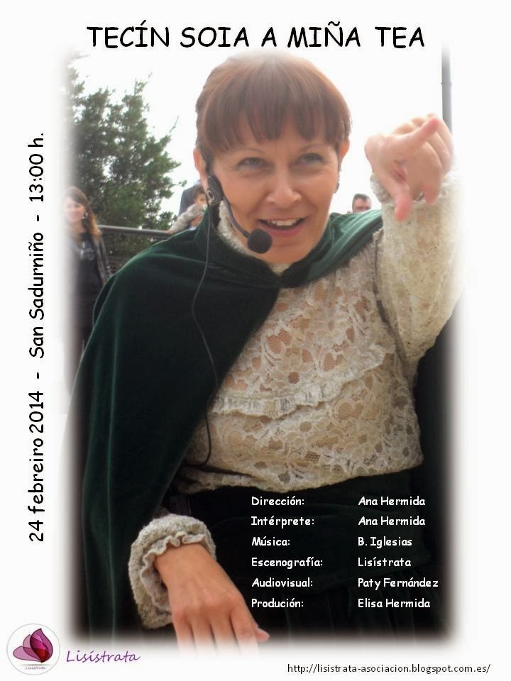 San Sadurniño: Tecín soia a miña tea, homenaxe a Rosalía, con Ana ...