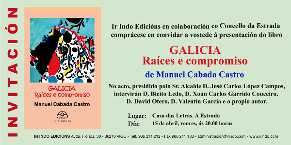 Manuel Cabada Castro | ::Axenda cultural AELG::